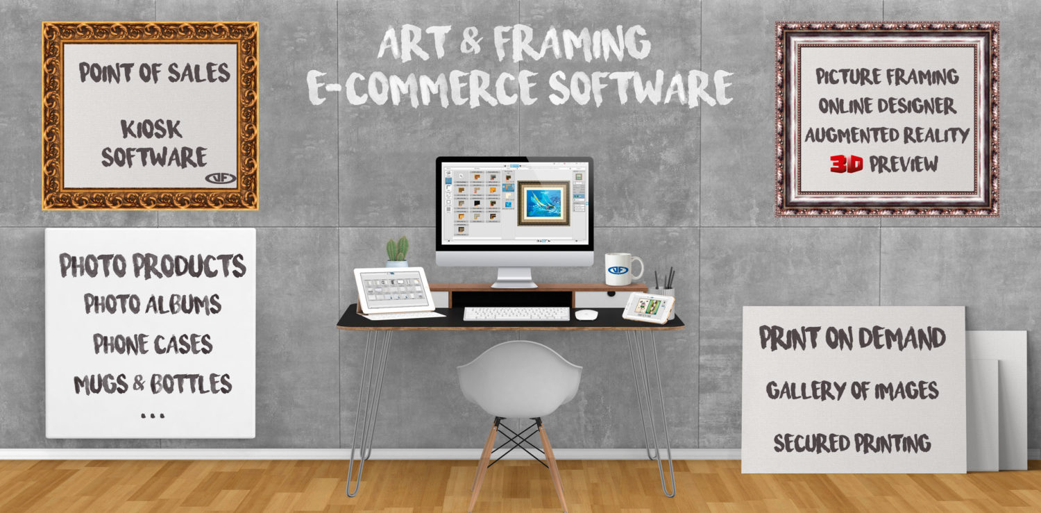 Online Picture Framing Software e-Commerce | Virtual Frame